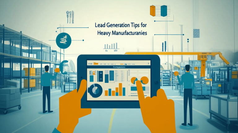 Lead Generation Tips for Heavy Manufacturing Companies
